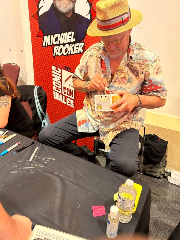 Michael Rooker Proof Signing Photo from RACC Autograph Collector Woodys ...