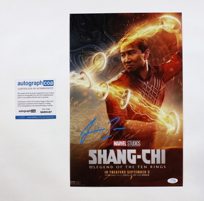 Simu Liu Autograph Profile by RACC - Simu Liu Autographs, Signing ...