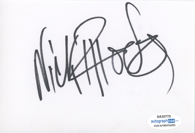 Nick Rhodes Autograph Profile by RACC - Nick Rhodes Autographs, Signing ...