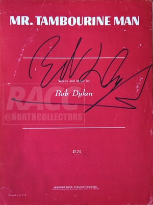 Bob Dylan Autograph Profile by RACC - Bob Dylan Autographs, Signing ...