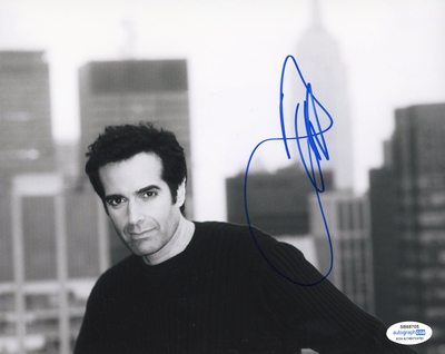 David Copperfield Autograph Profile by RACC - David Copperfield ...