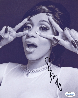 Cardi B Autograph Profile by RACC - Cardi B Autographs, Signing Photos ...