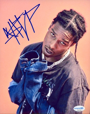 A$AP Rocky Autograph Profile by RACC - A$AP Rocky Autographs, Signing ...