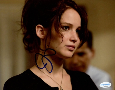 Jennifer Lawrence Autograph Profile by RACC - Jennifer Lawrence ...