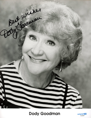 Dody Goodman Autograph Profile by RACC - Dody Goodman Autographs ...