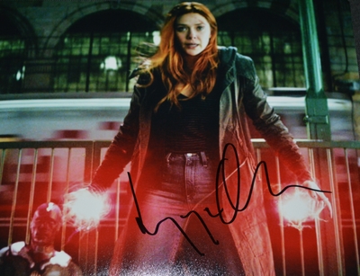 Elizabeth Olsen Autograph Profile by RACC - Elizabeth Olsen Autographs ...