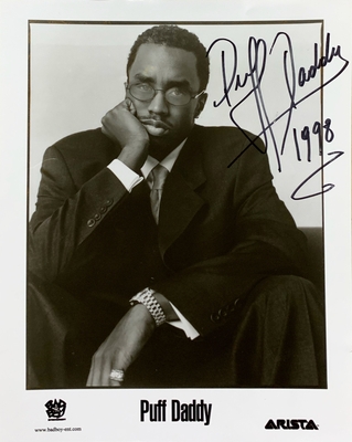 Puff Daddy Autograph Profile by RACC - Puff Daddy Autographs, Signing ...