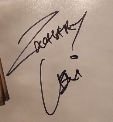 Zachary Levi Autograph Profile by RACC - Zachary Levi Autographs ...