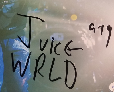 Juice WRLD Autograph Profile by RACC - Juice WRLD Autographs, Signing ...