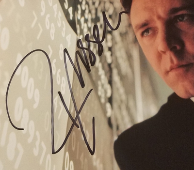 Russell Crowe Autograph Profile by RACC - Russell Crowe Autographs ...