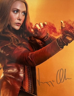 Elizabeth Olsen Autograph Profile by RACC - Elizabeth Olsen Autographs ...