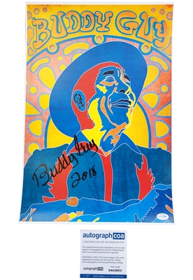 Buddy Guy Autograph Profile by RACC - Buddy Guy Autographs, Signing ...