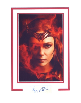 Elizabeth Olsen Autograph Profile by RACC - Elizabeth Olsen Autographs ...