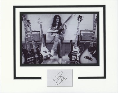 Geddy Lee Autograph Profile by RACC - Geddy Lee Autographs, Signing ...