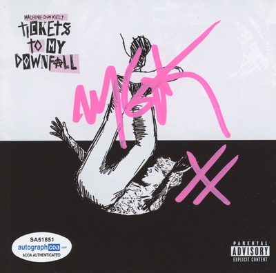 Machine Gun Kelly Autograph Profile by RACC - Machine Gun Kelly ...