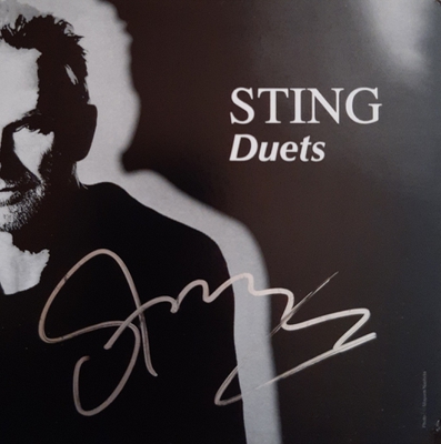 Sting Autograph Profile by RACC - Sting Autographs, Signing Photos ...
