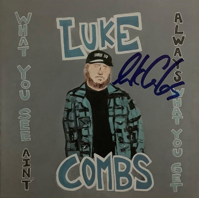 Luke Combs Autograph Profile by RACC - Luke Combs Autographs, Signing ...