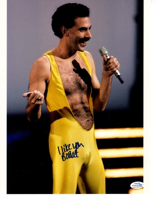 Sacha Baron Cohen Autograph Profile by RACC - Sacha Baron Cohen ...