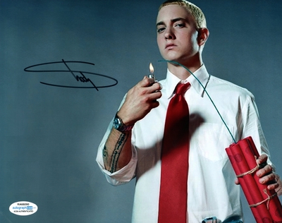 Eminem Autograph Profile by RACC - Eminem Autographs, Signing Photos ...