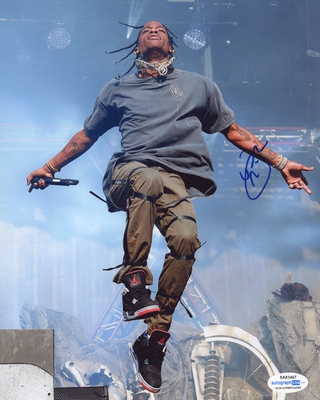 Travis Scott Autograph Profile by RACC - Travis Scott Autographs ...