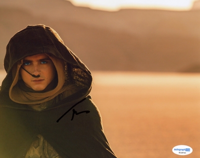 Timothée Chalamet Autograph Profile by RACC - Timothée Chalamet ...